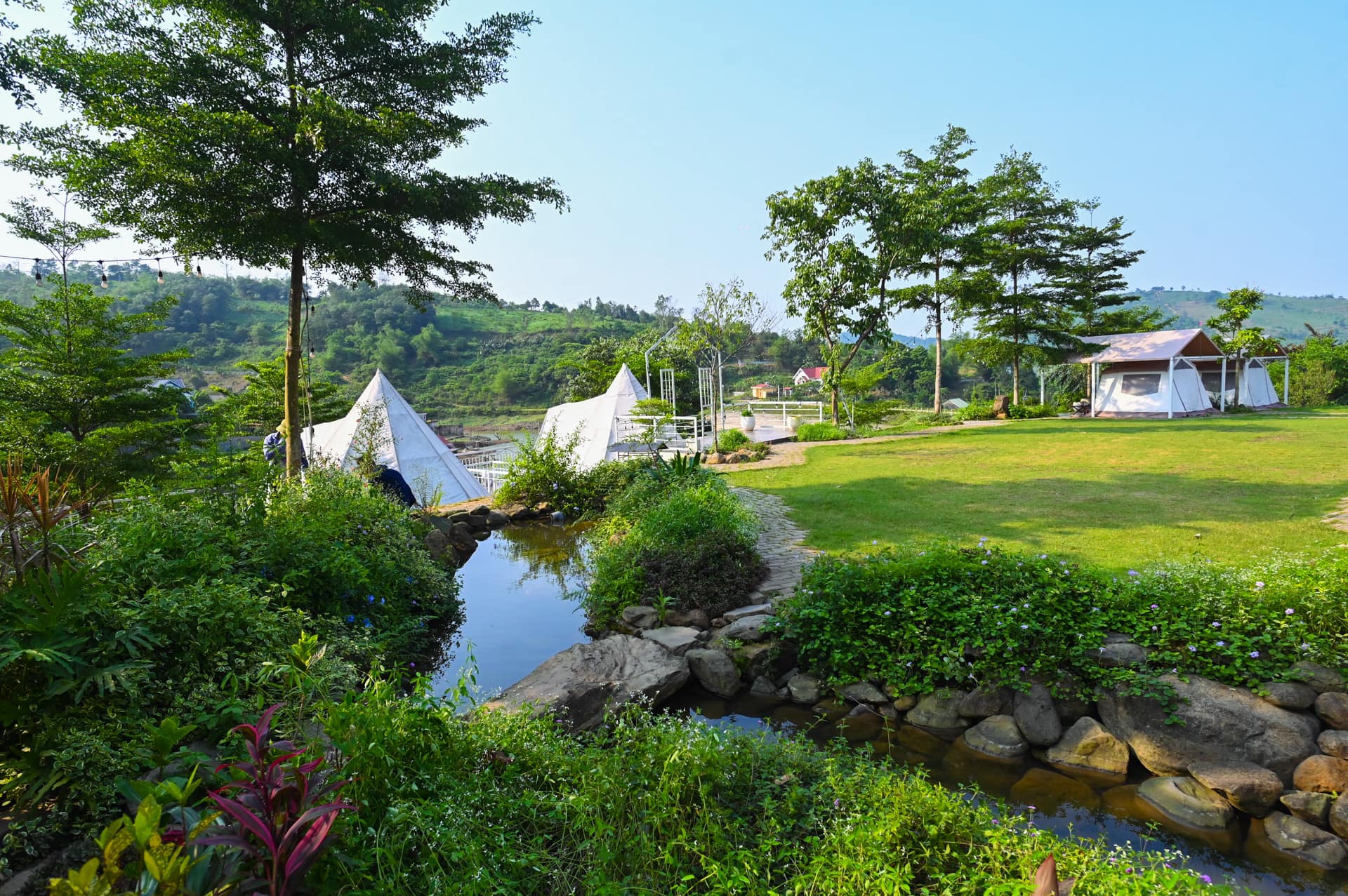 Top 8 Glamping Hà Nội view đẹp cực chill