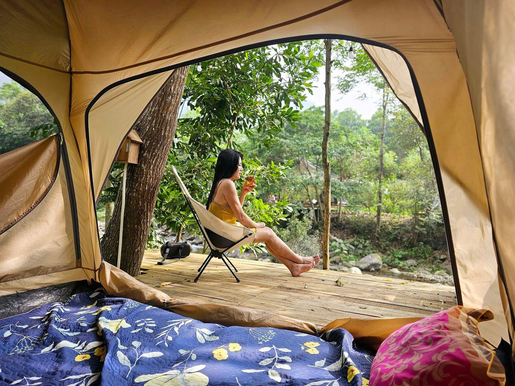 Tận Hưởng Trải Nghiệm Glamping Tại Suối Đá Trắng Glamping - Camping ...